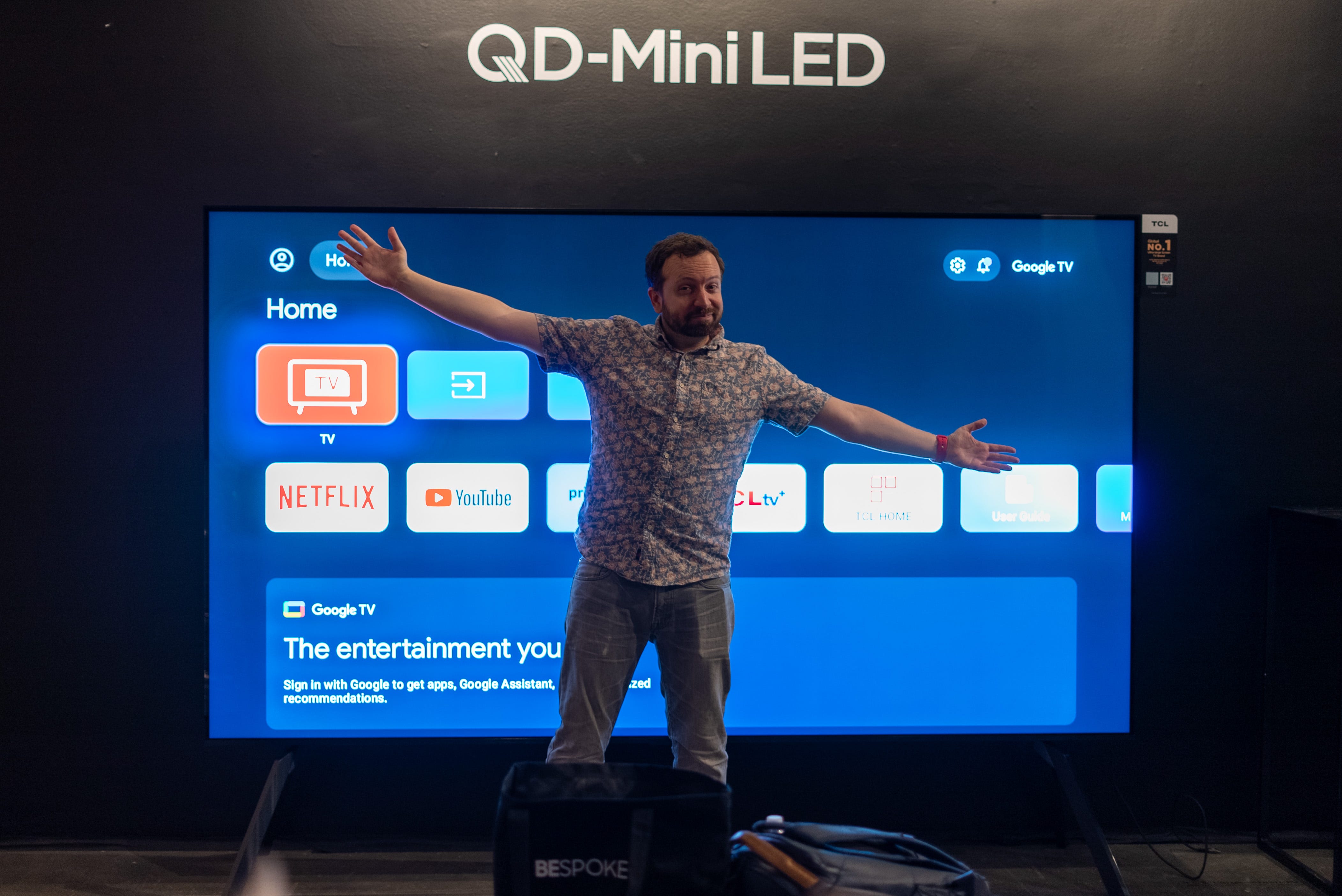 This TCL 115-inch 4K TV has a mind-melting 20,000 Mini LEDs