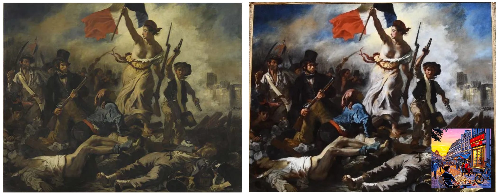 Unveiling the restoration of Delacroix's masterpiece