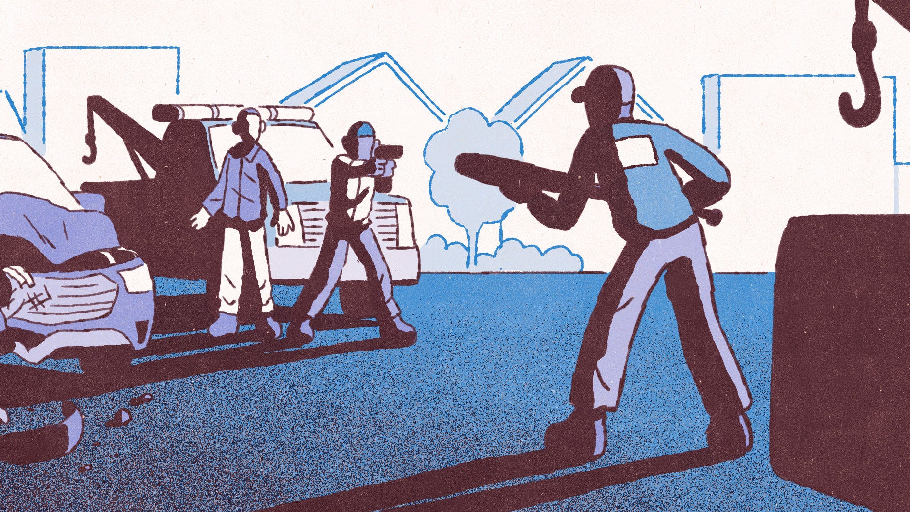 The Tow Truck Turf War and the Driver Left for Dead