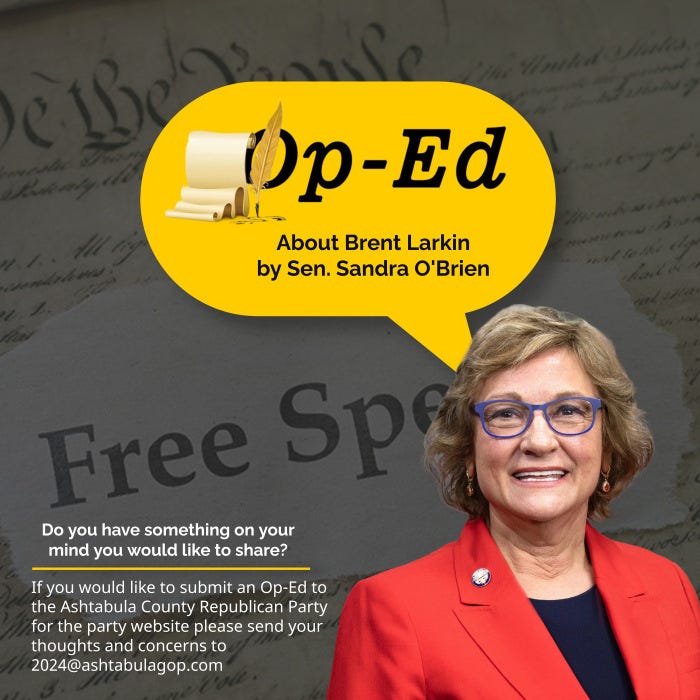 OP-ED from Ohio State Senator Sandra O’Brien