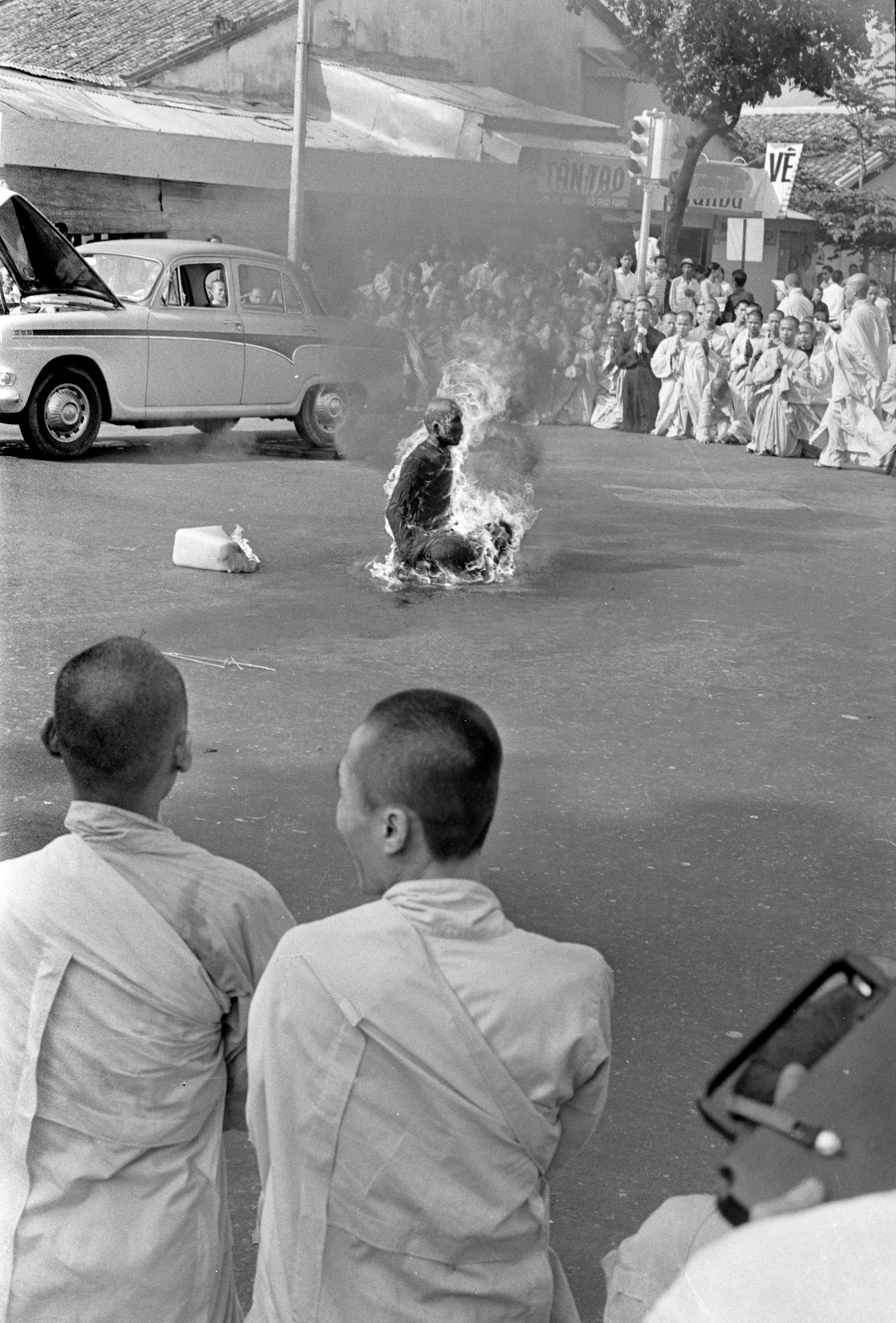 The Burning Monk, Unveiled - by Patrick Witty