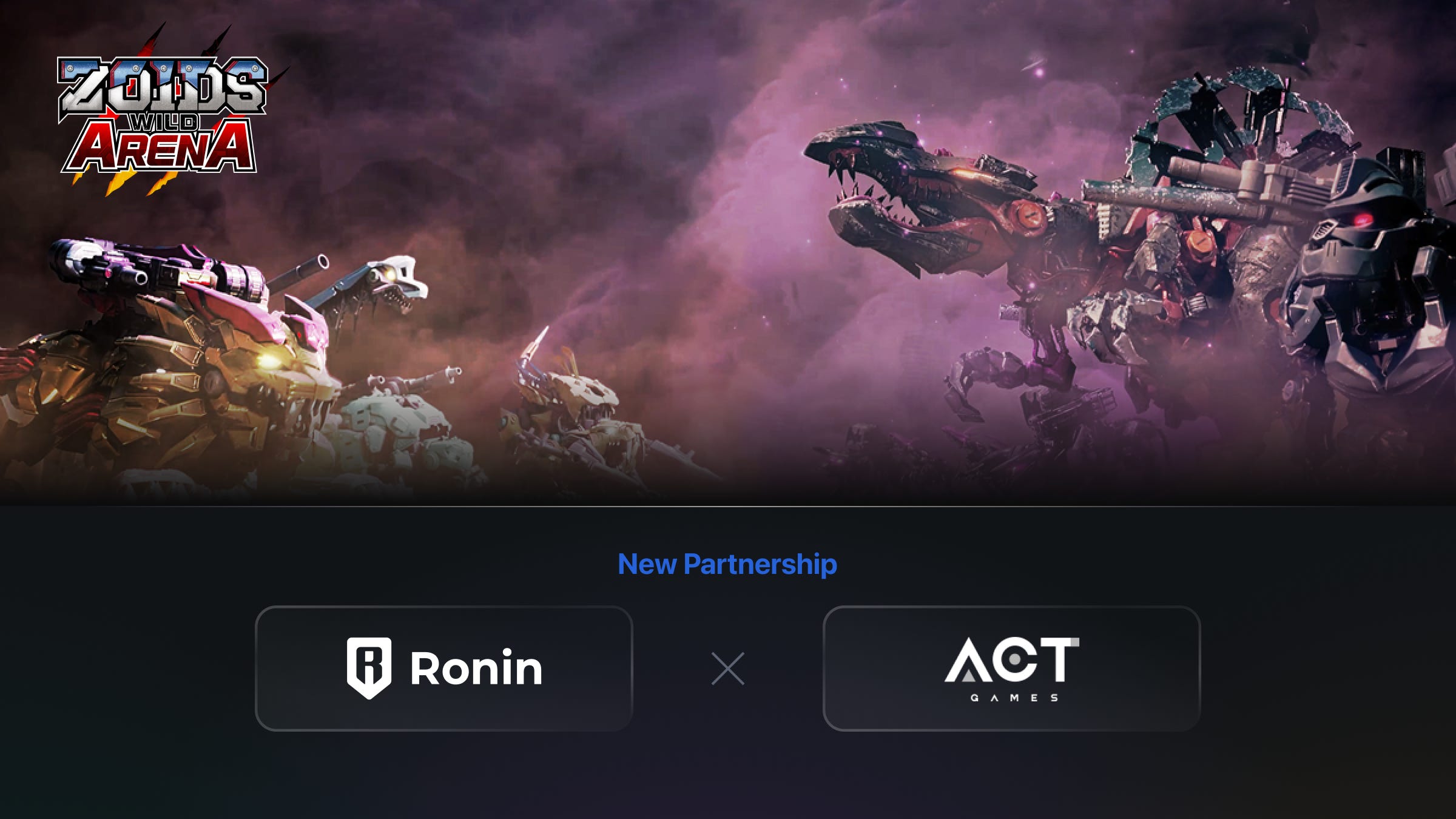 ZOIDS is coming to Ronin! - Ronin’s Newsletter