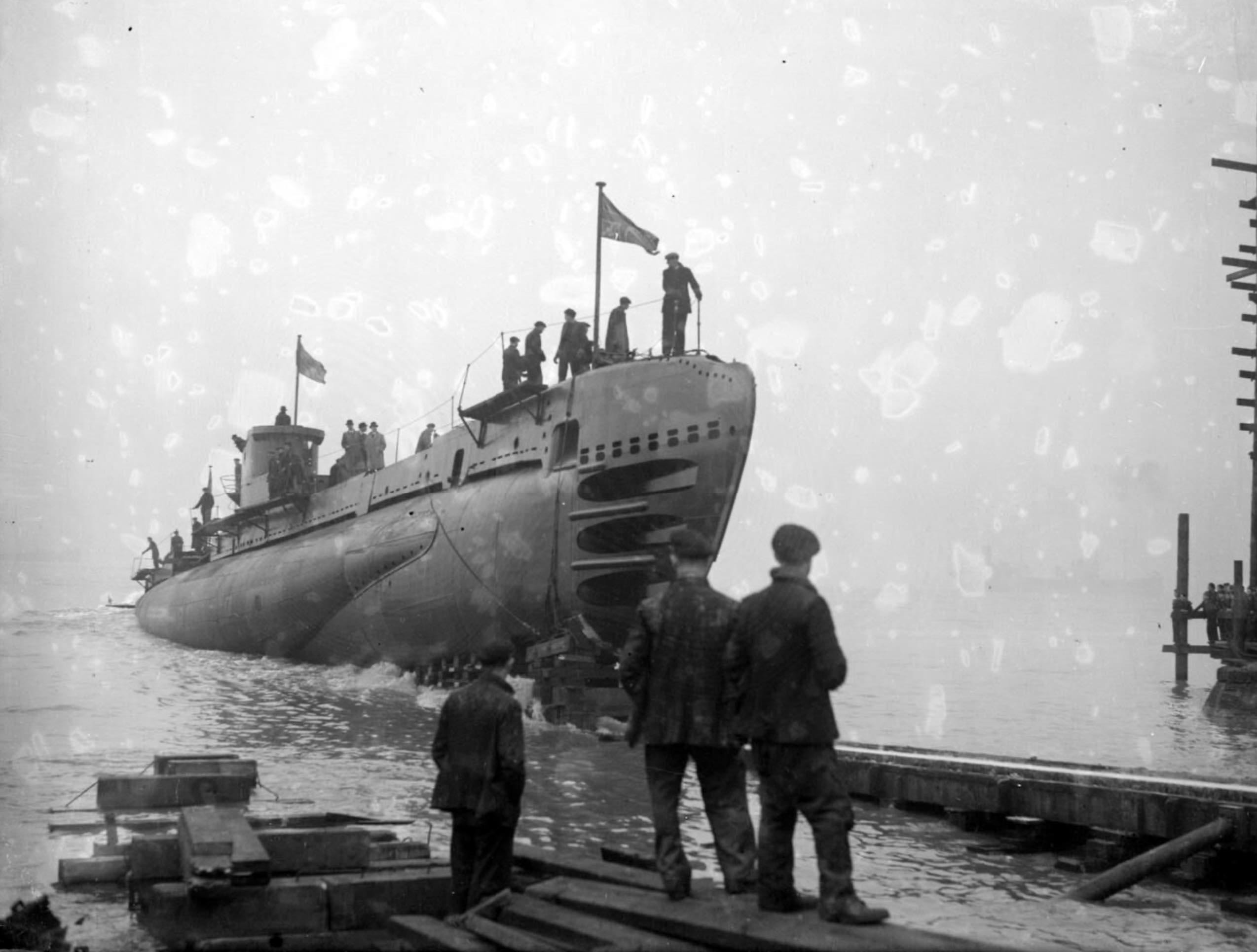 HMS Storm becomes a submarine - by Martin Cherrett