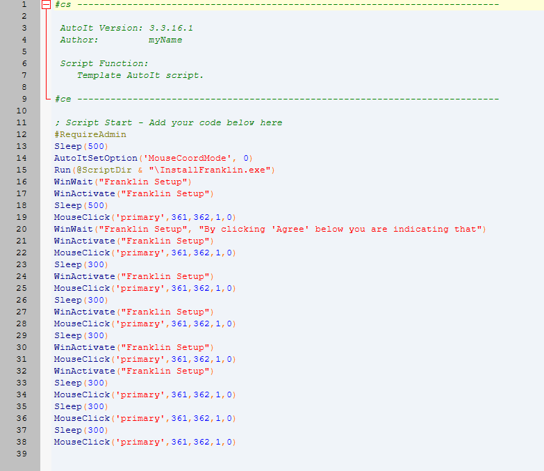 Automating Interactive Program Installs through Intune