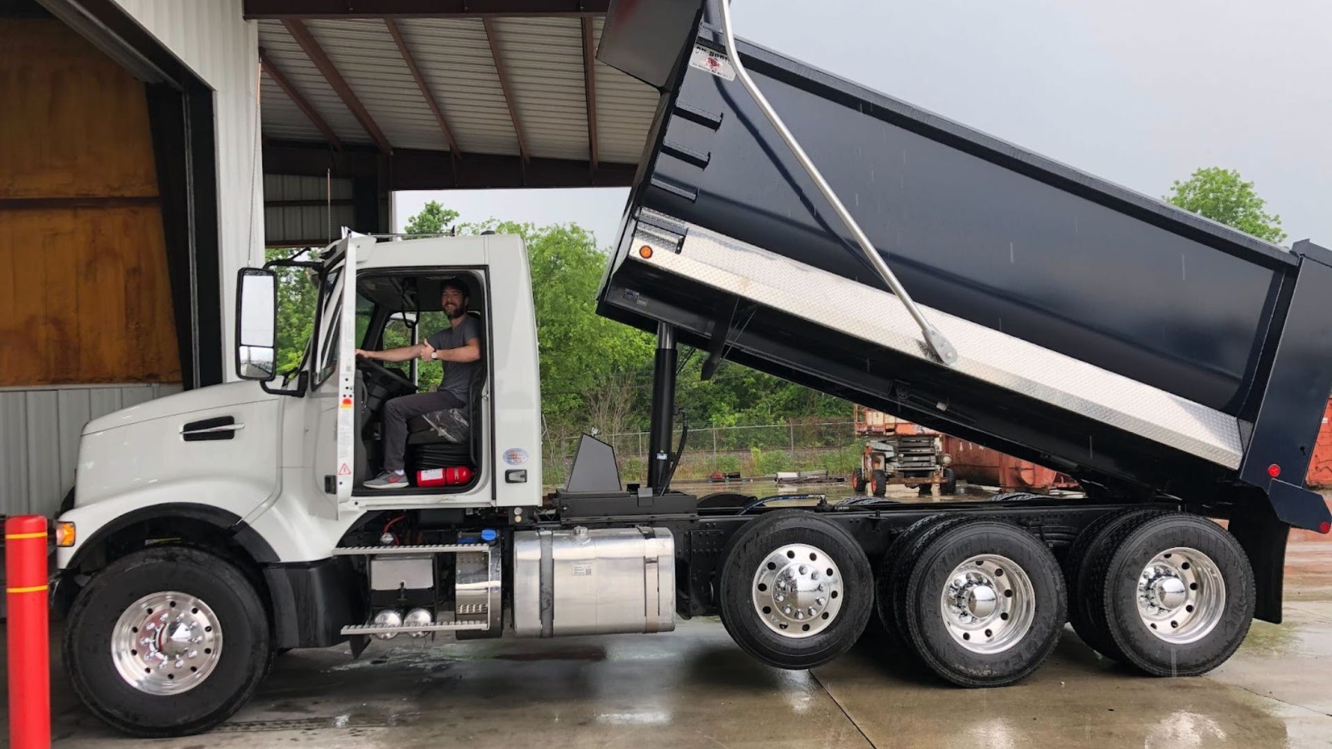 Making millions hauling gravel - The Steel Road