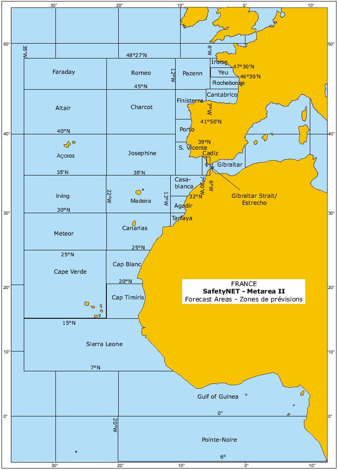 Where do the shipping forecast regions get their names?