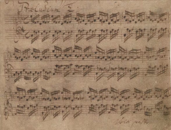 How I turned Bach's Prelude in C minor into a new piece