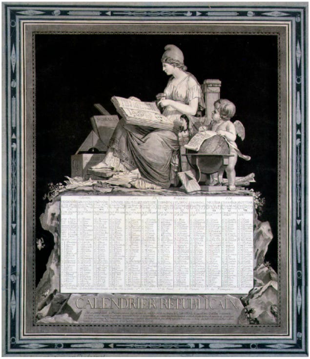 The French Revolutionary Calendar - by kingflum