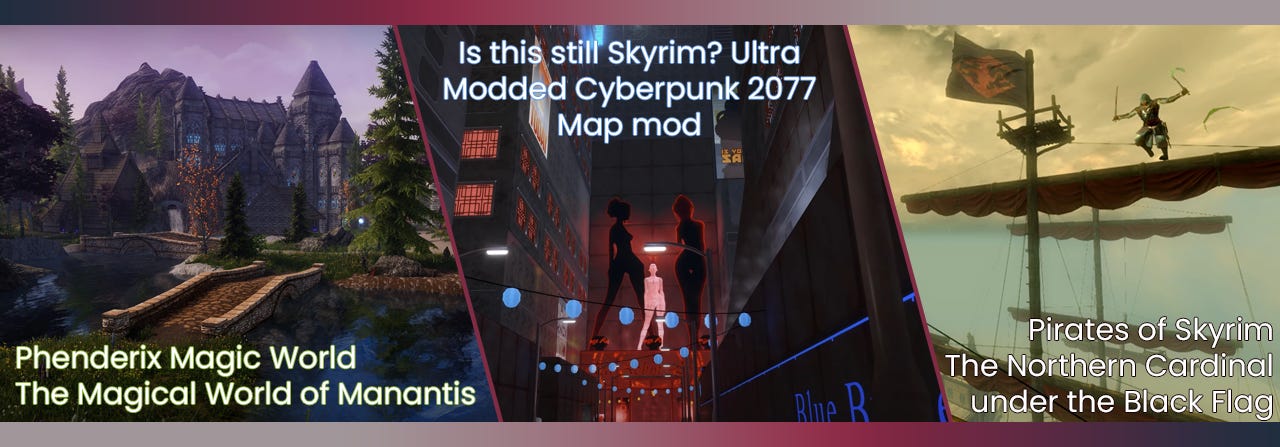 ReadyCode Modding Newsletter – again Skyrim, Palworld vs Pokemon, The Witcher 3, return of the ...