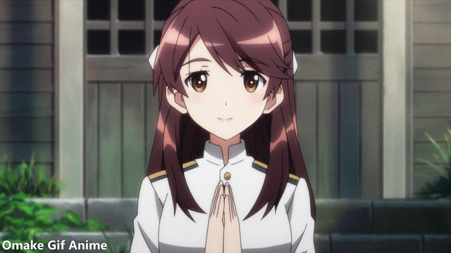 Omake Gif Anime - Brave Witches - Episode 2 - Hikari Naoe Surprised