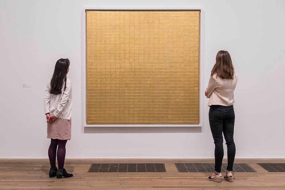 Agnes Martin: Friendship, 1963 - The World of Tosh Berman