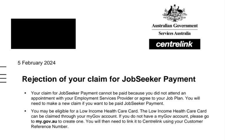 Government worker cut off vital support after Centrelink made “computer ...