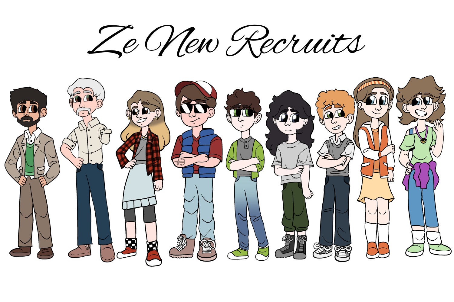 Character Art for my books! - Elsa’s Substack