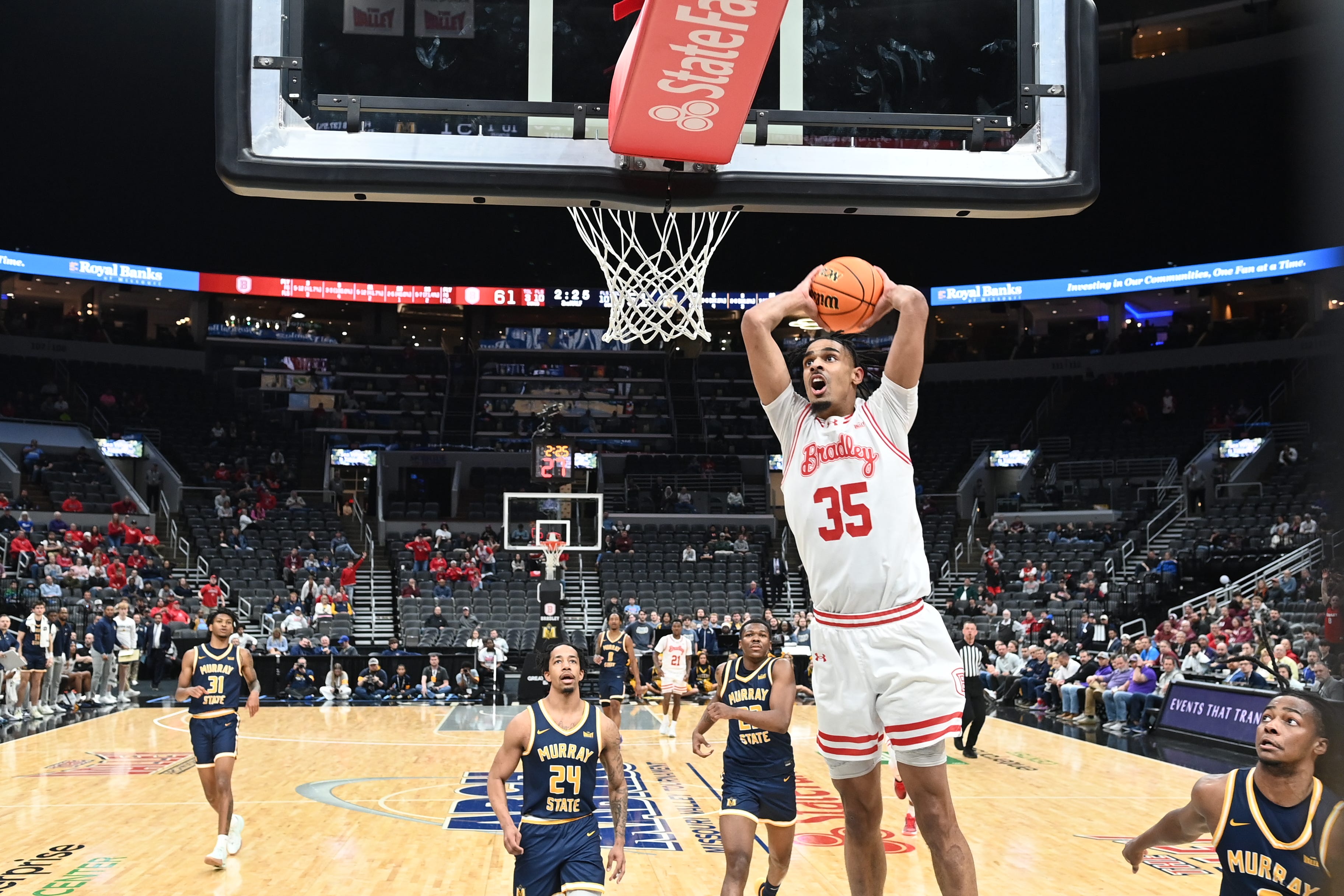 Bradley ends Murray State's season, 70-62 - by Jeff Bidwell