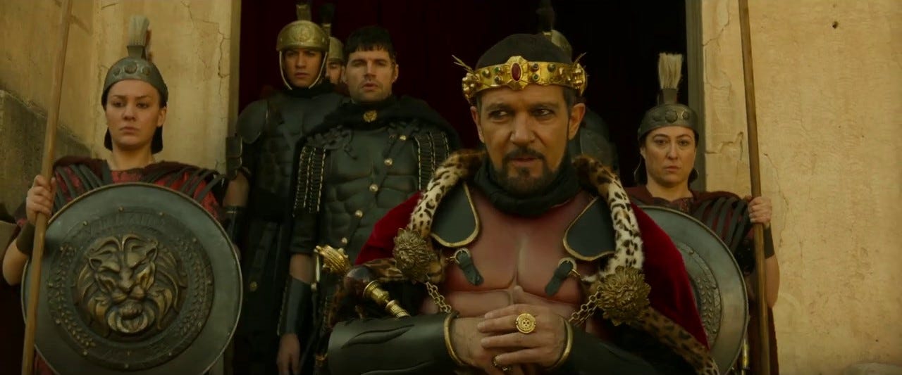 Watch: Antonio Banderas sings as King Herod in a new Journey to ...