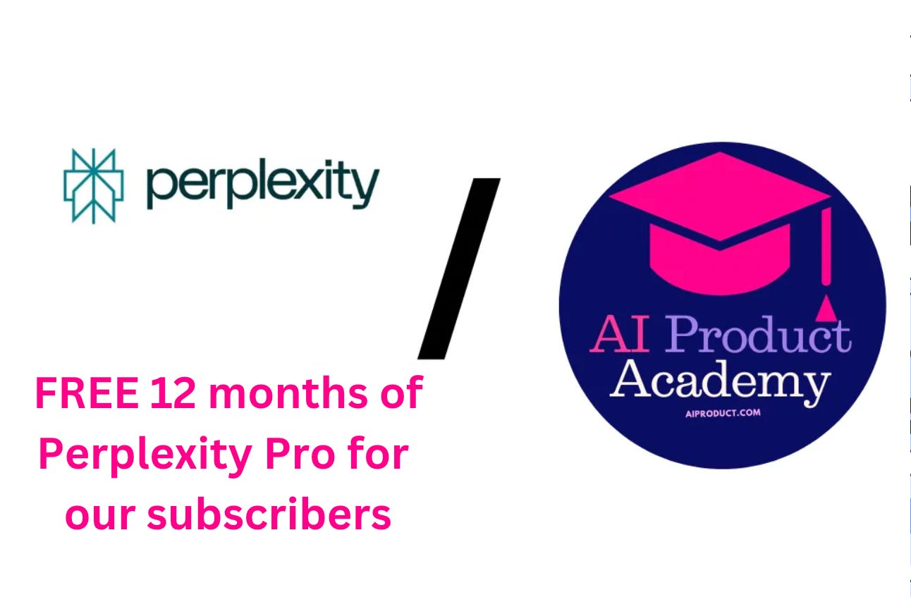 Free 12 months of Perplexity Pro for our paid subscribers | AI PM jobs ...