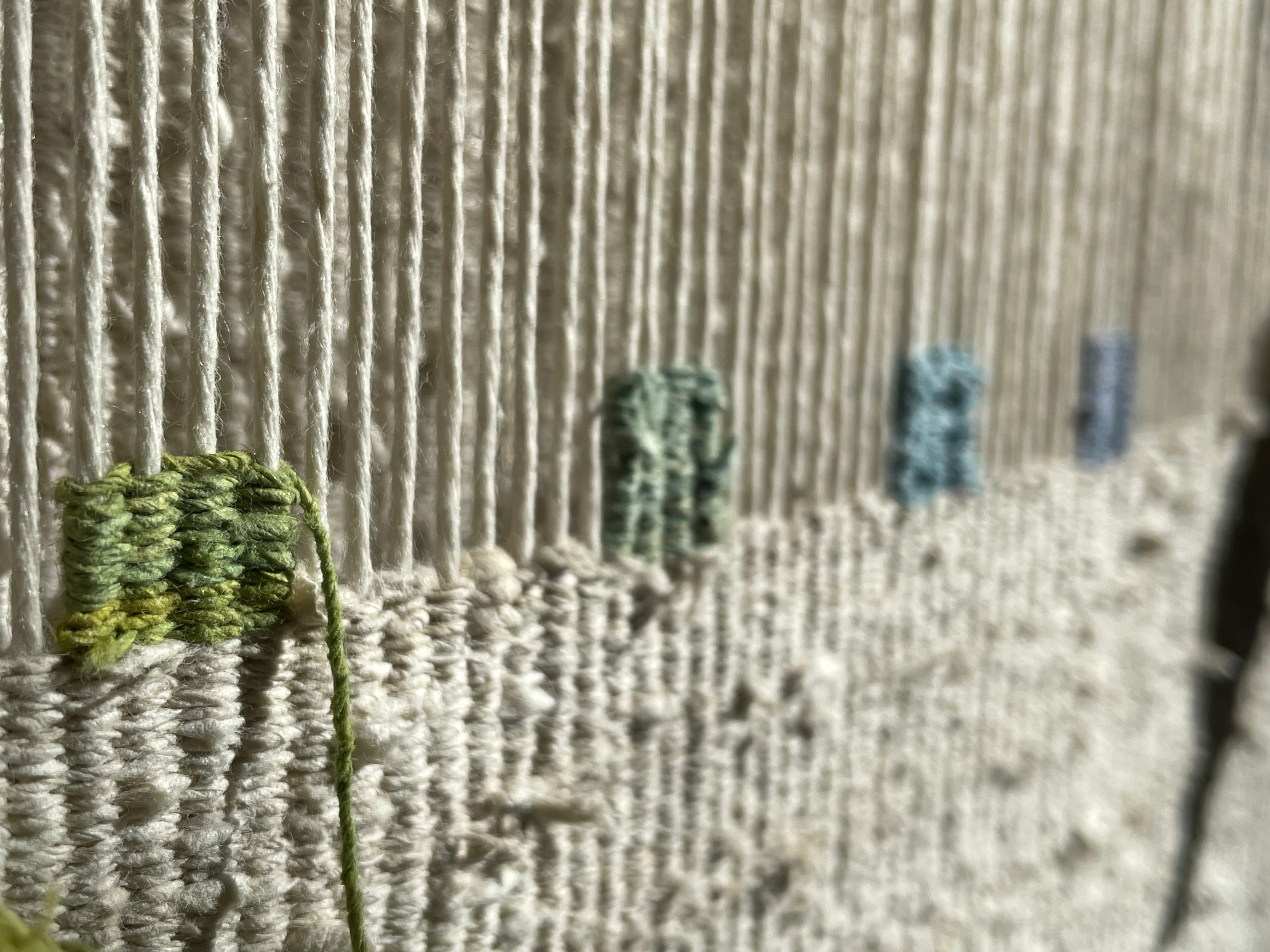 how to finish a tapestry - by Sarah C Swett - The Gusset