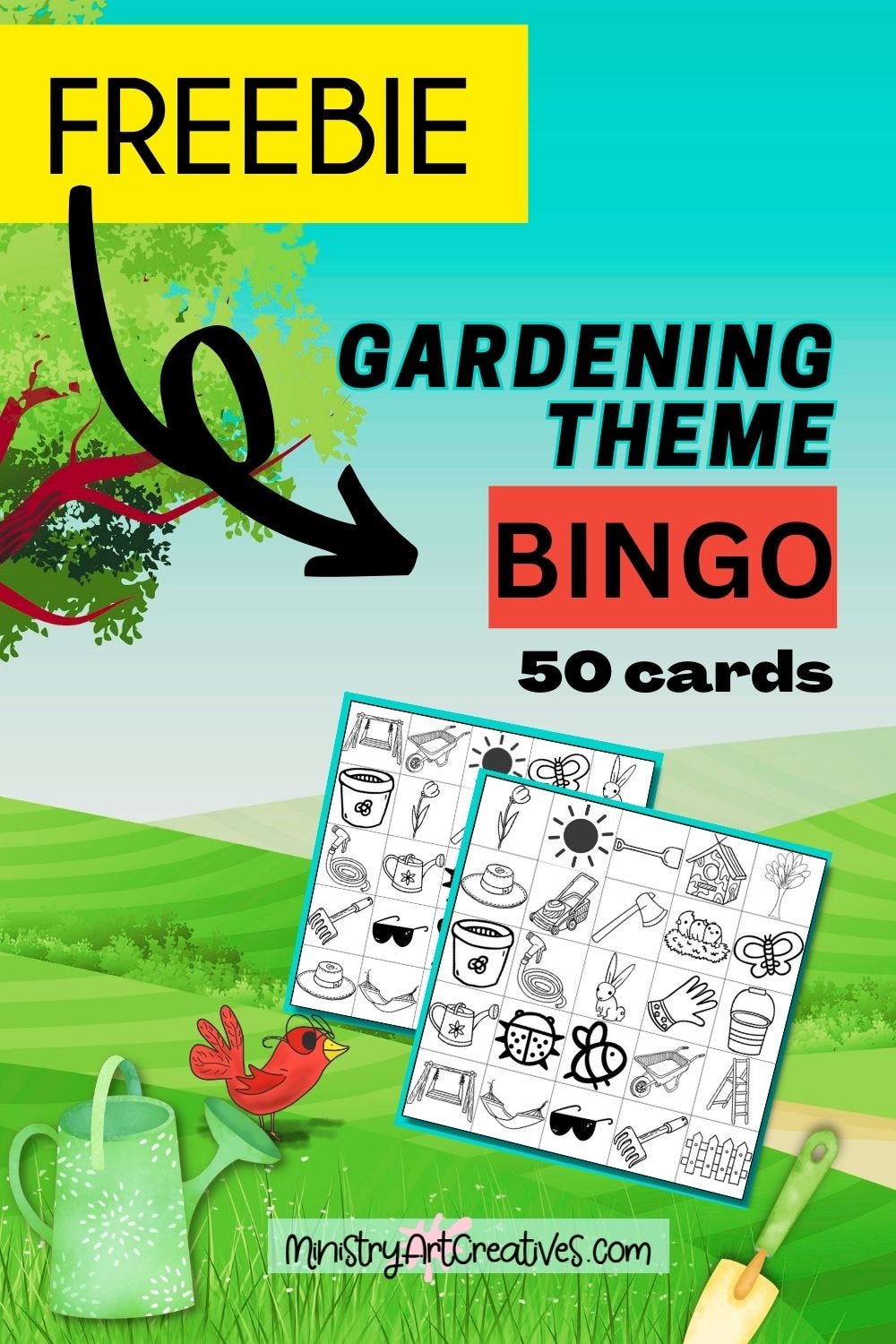 Garden Bingo Free Printable - FREE Printables