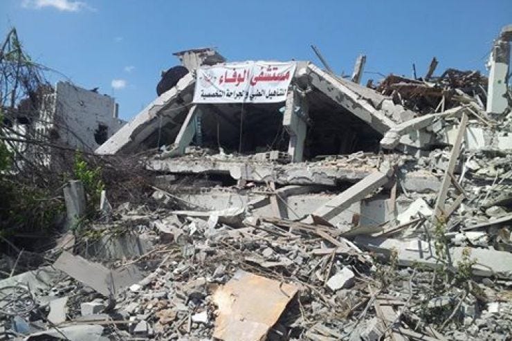 Who Destroyed the Hospital? - by Kathleen Weber