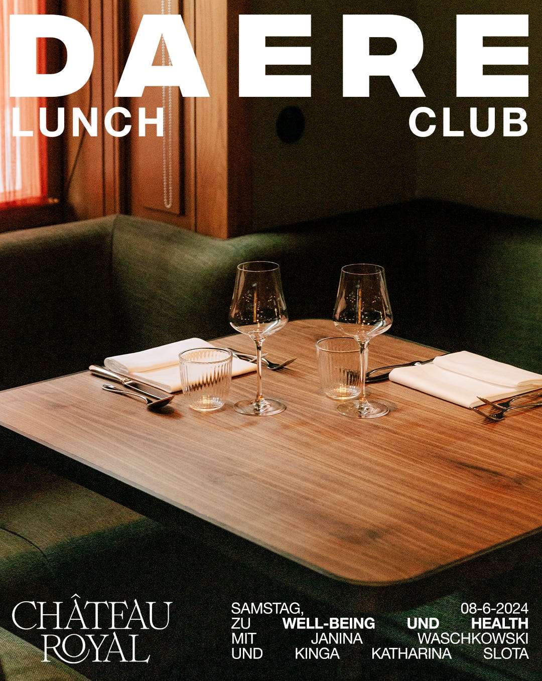 DAERE LUNCH CLUB | WELL-BEING UND HEALTH
