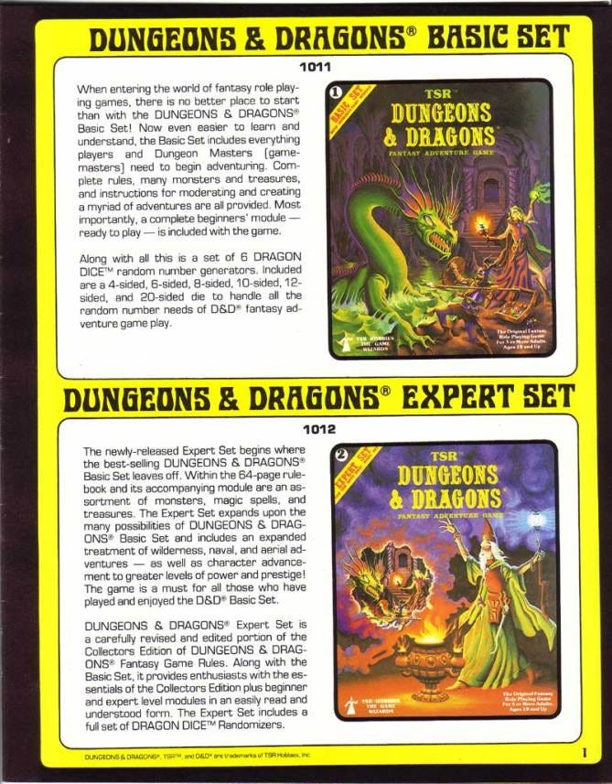 1980 TSR Catalog - The Retroist