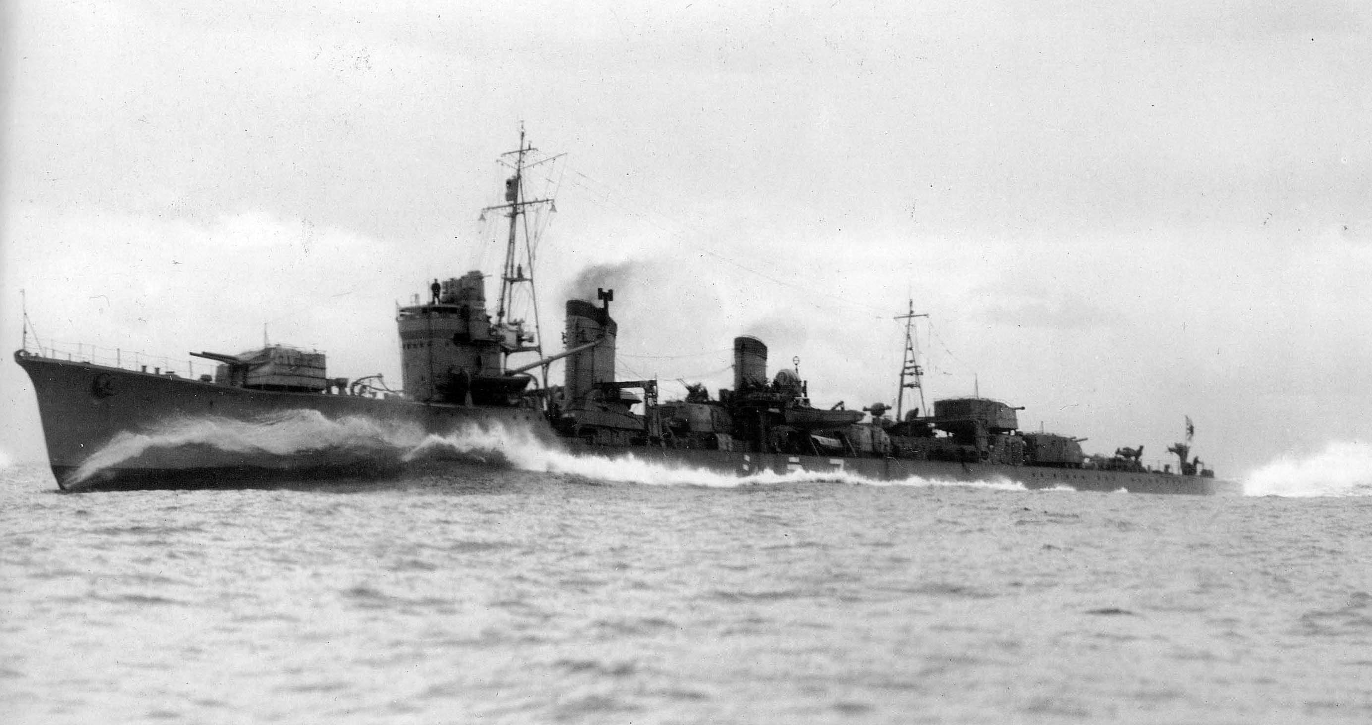 US destroyers ambush Japanese - by Martin Cherrett