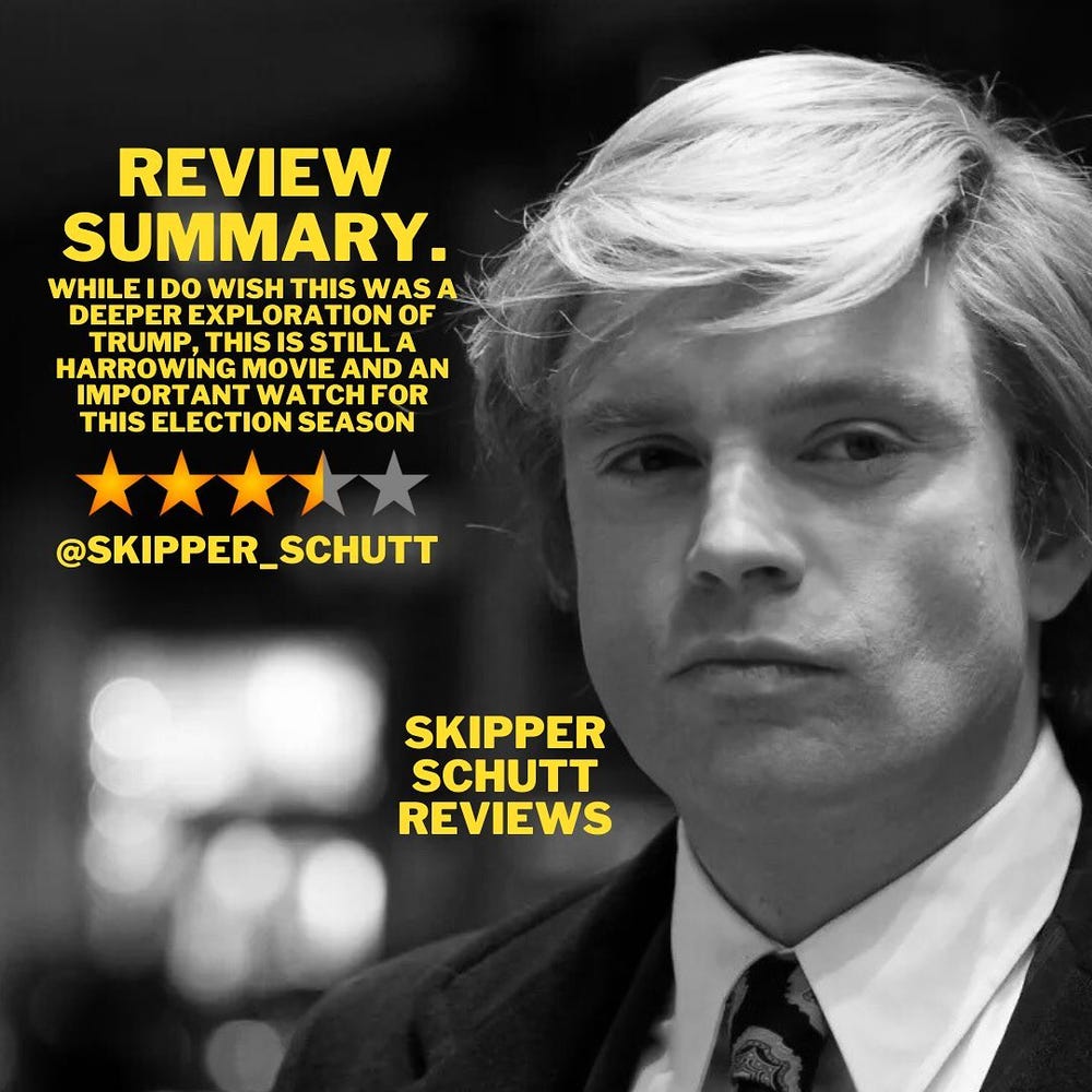 The Apprentice Review: A Scary Movie - by Brett Schutt