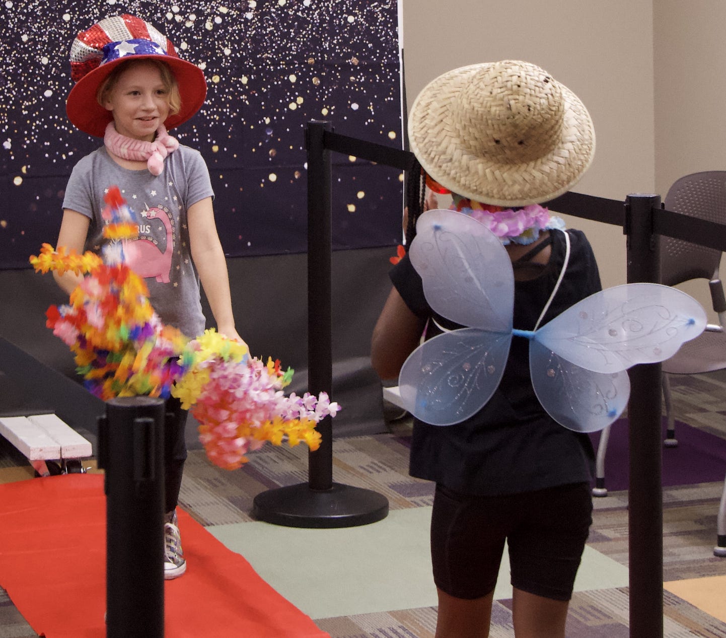 Library celebrates Runway Funday - by Edwin Faunce