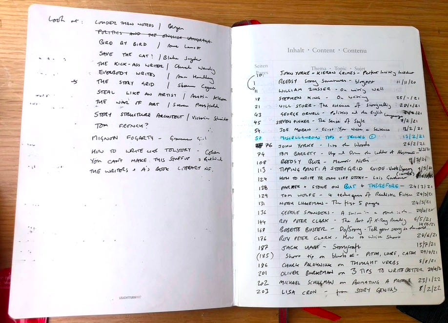Roland Allen's Notes on Notebooks and How to Tell a Great Story