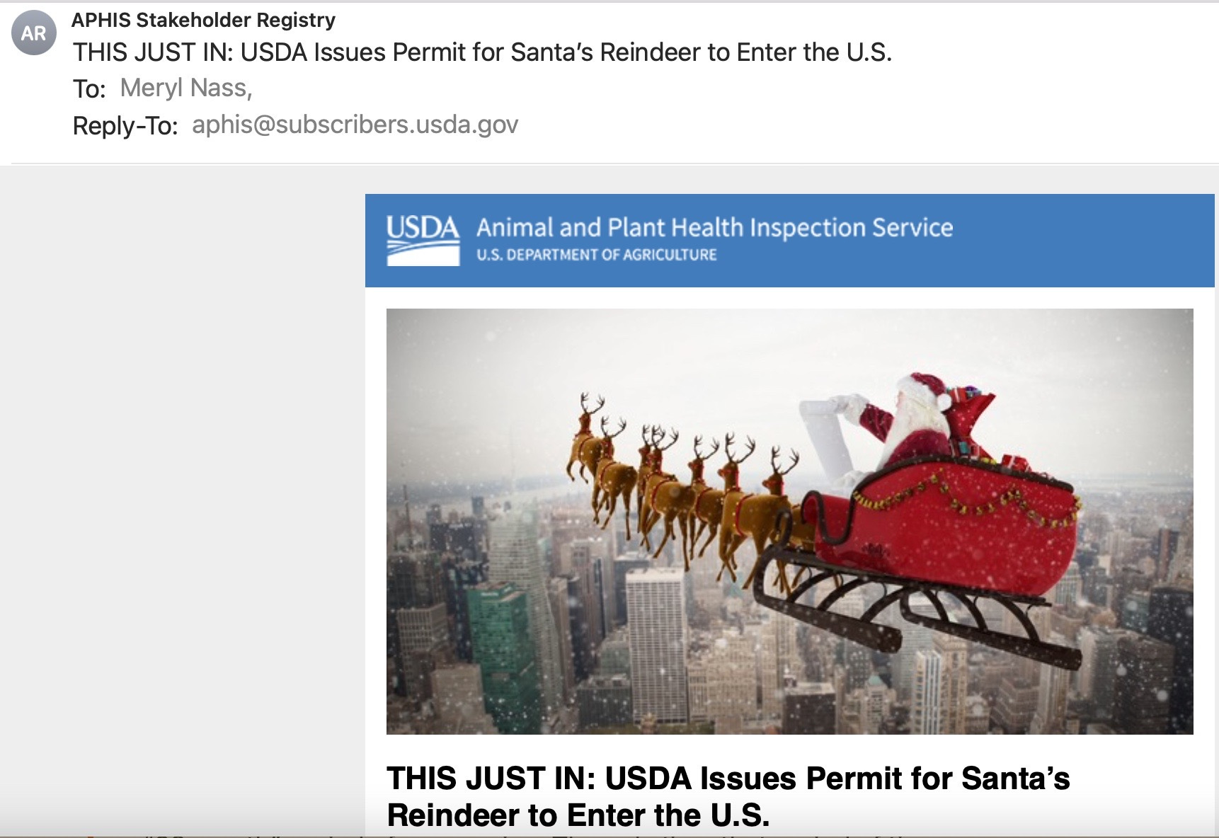 Your tax dollars at work. USDA's Animal and Plant Health Inspection ...