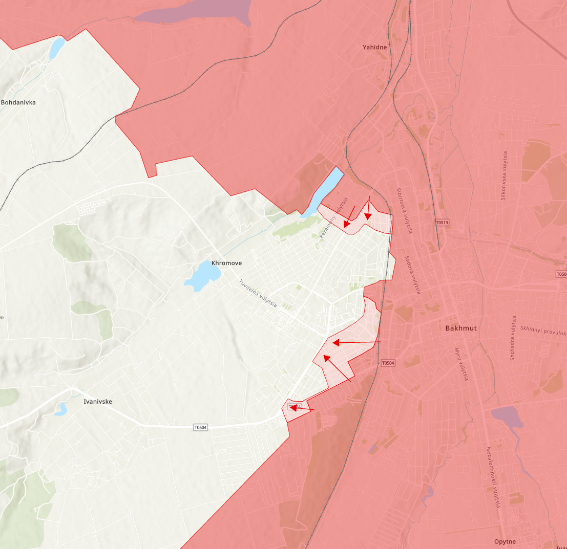 Week 62: Bakhmut situation critical - War Mapper updates