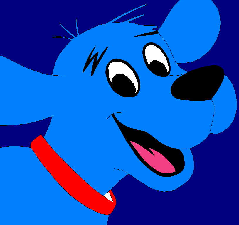 Gifford the Big Blue Dog - by Samuel Clemenstein