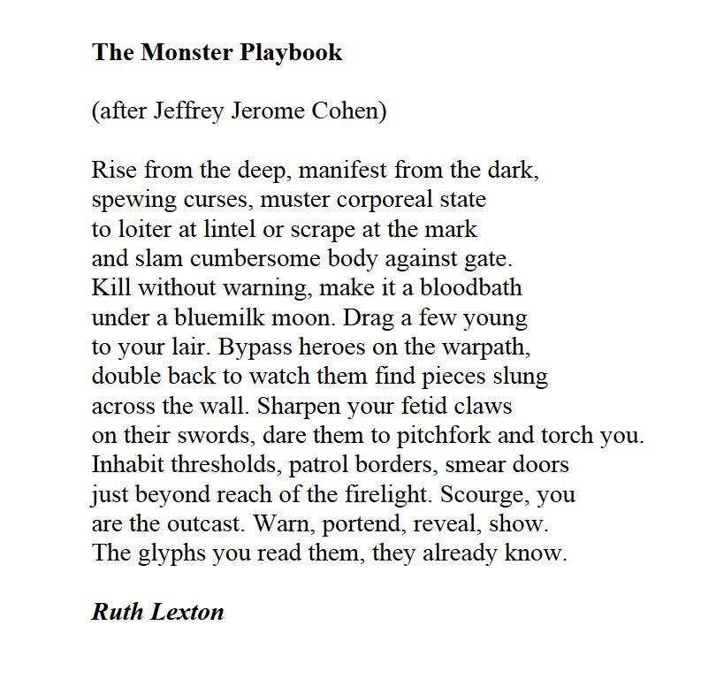 The Monster Playbook - by Ruth Lexton