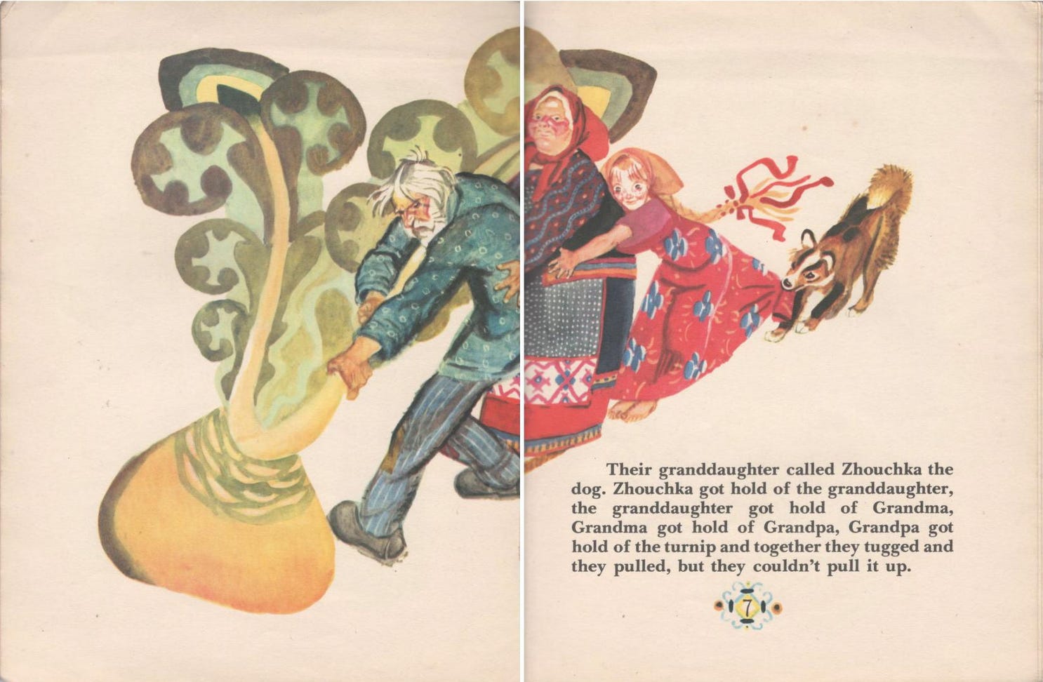 The Gigantic Turnip - by Mercy - My Montessori House