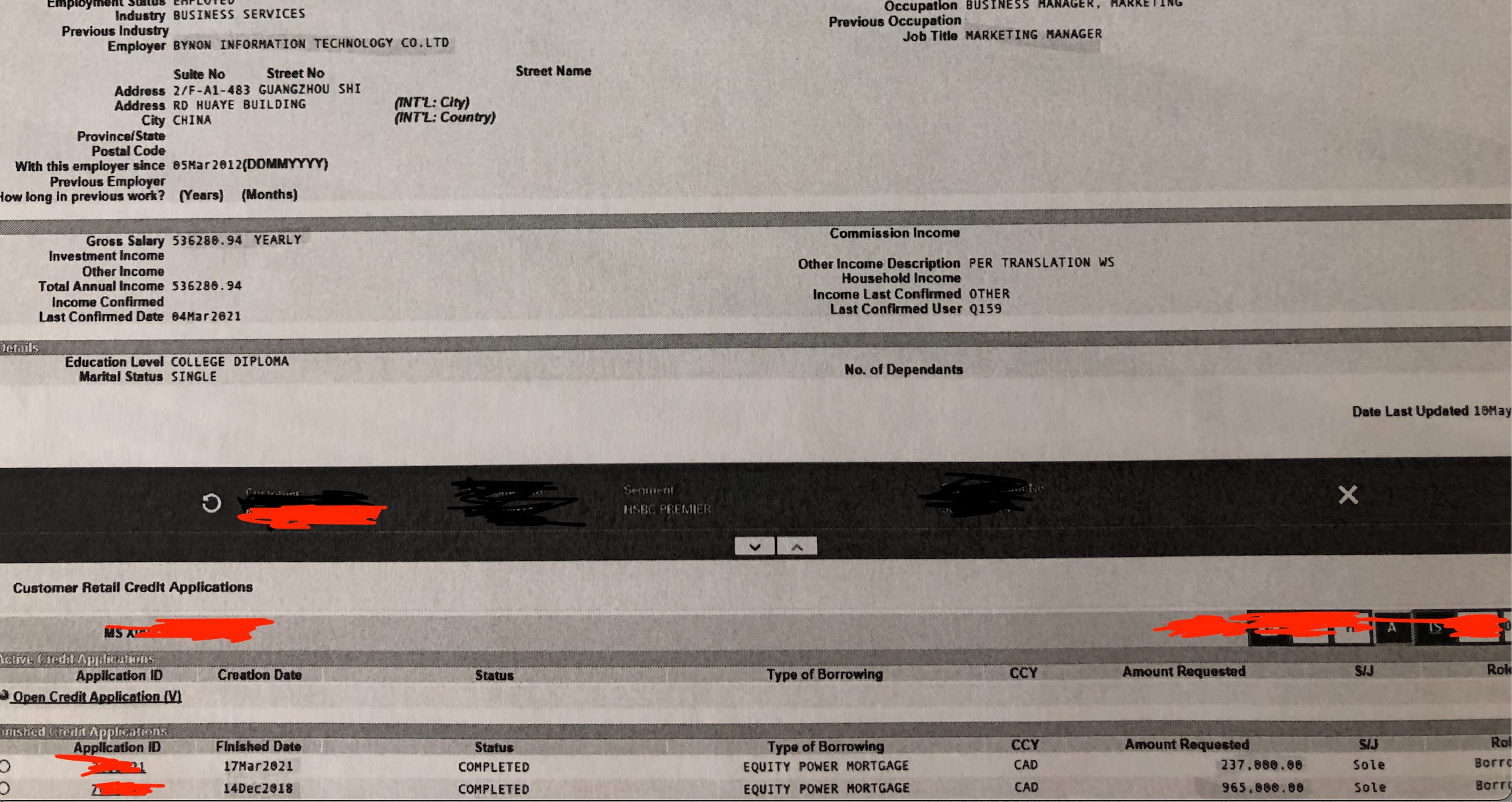 "Fake Chinese income" mortgages fuel Toronto Real Estate Bubble: HSBC ...