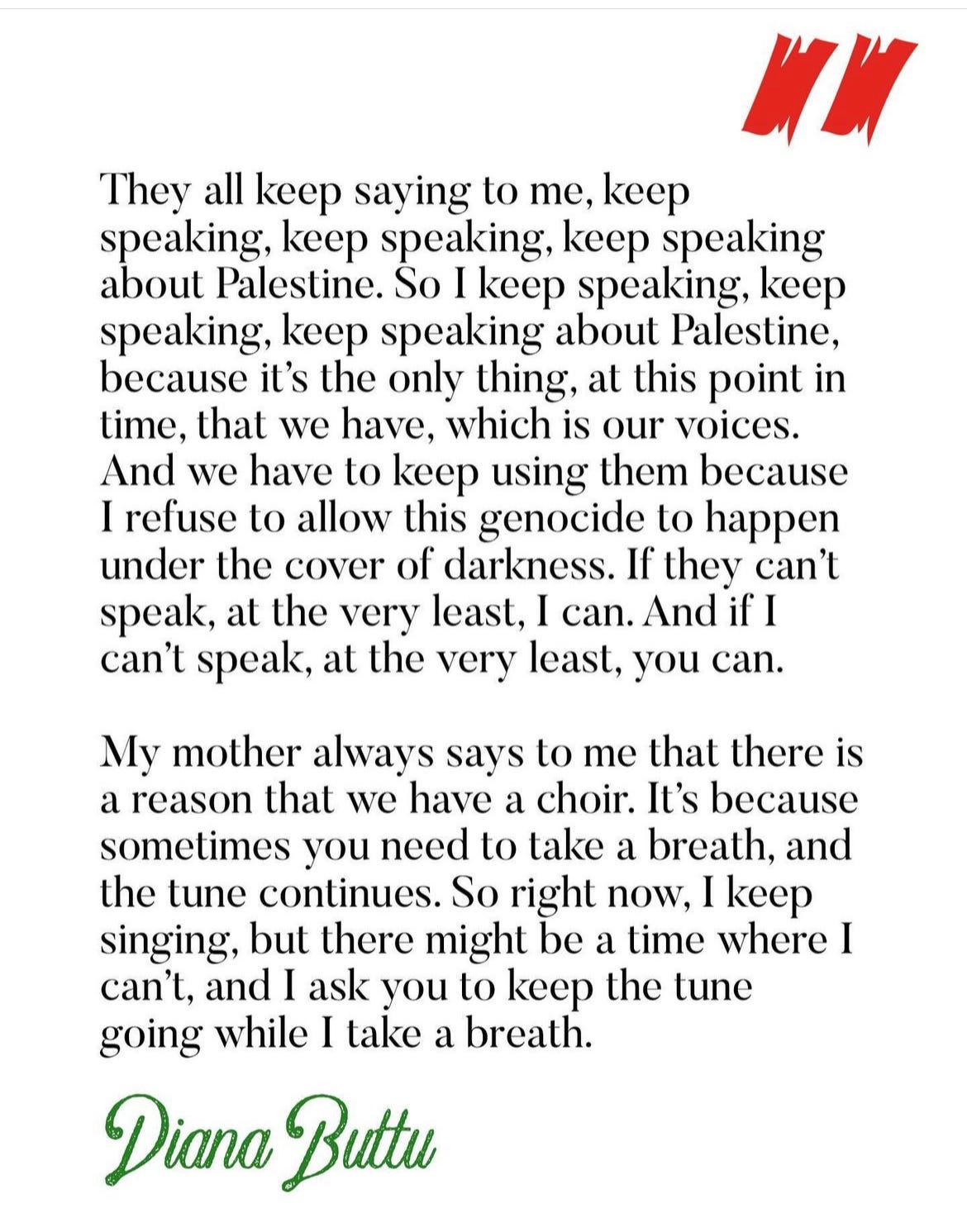 On being part of a choir - Fatima Bhutto's substack