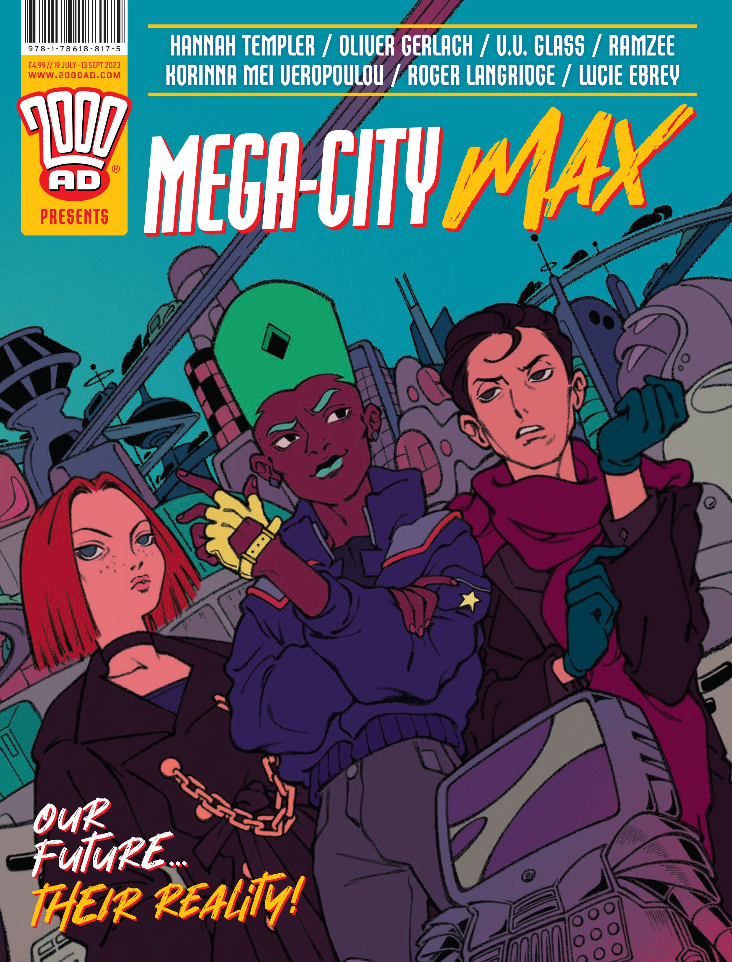 Review: Mega-City Max - by Michael Nimmo - 3 Million Years