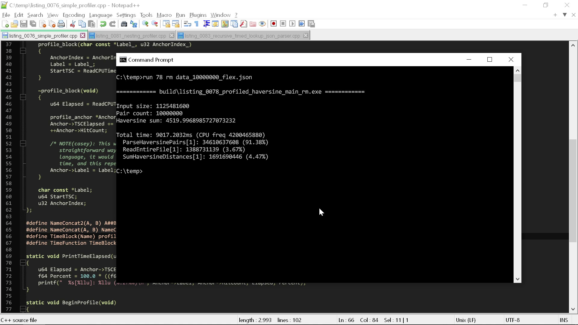 Profiling Nested Blocks - Computer, Enhance!