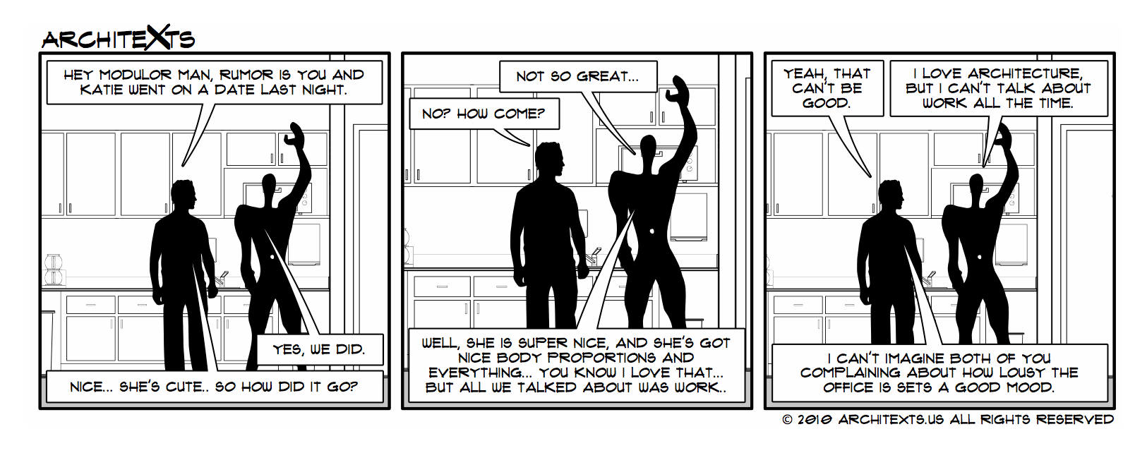 Office Dating - by Modulor Man - Architexts Archive Project