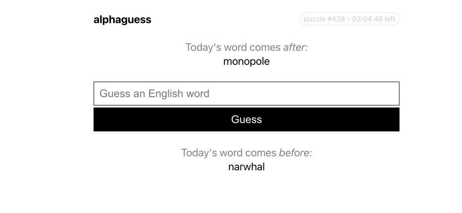 Bored with Wordle? Try Alphaguess - by Gail P Sherman