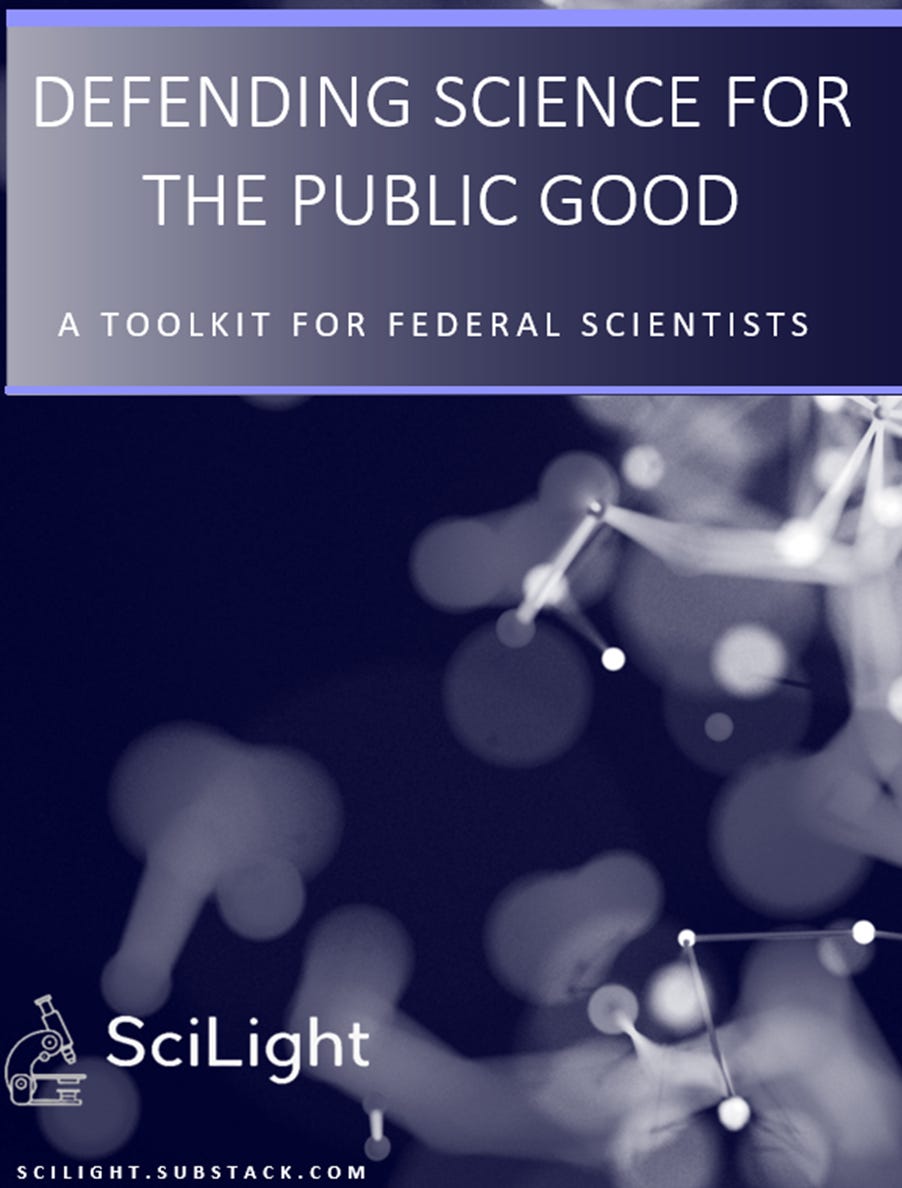 A Toolkit for Federal Scientists