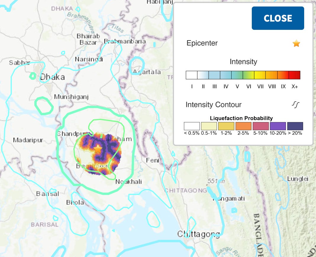 M5.5 earthquake felt across Bangladesh