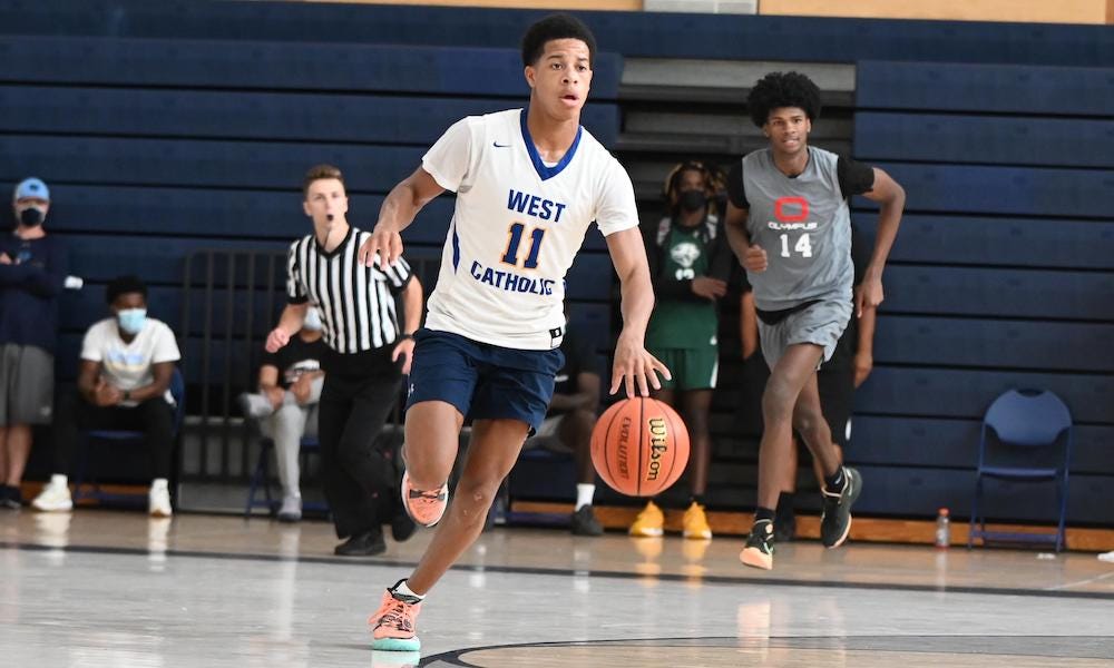 Merrimack commits guard Adam Clark - by Mike McMahon