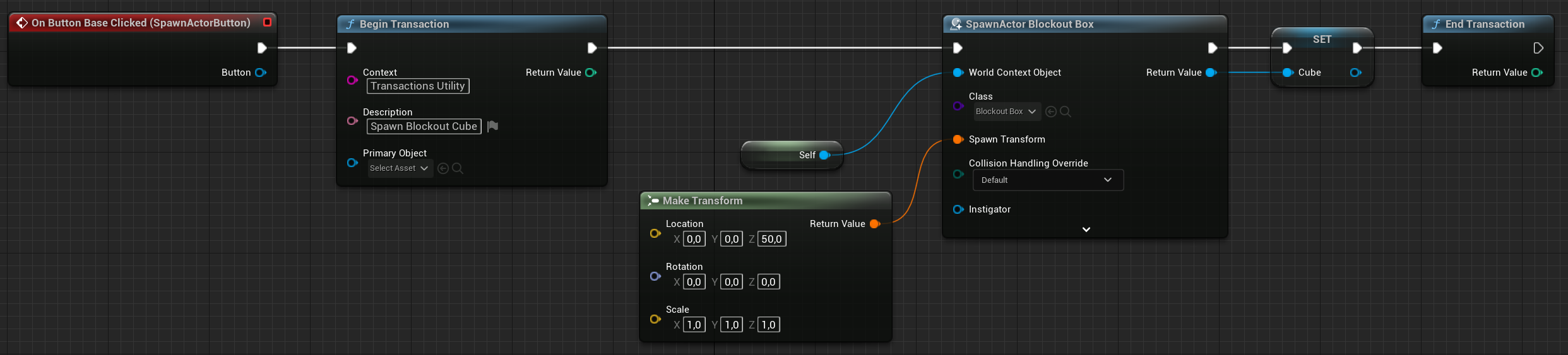 Implement Undo and Redo in Unreal Engine