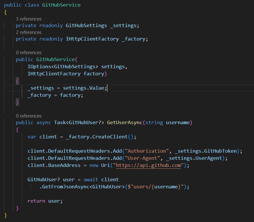 La forma correcta de utilizar HttpClient en .NET