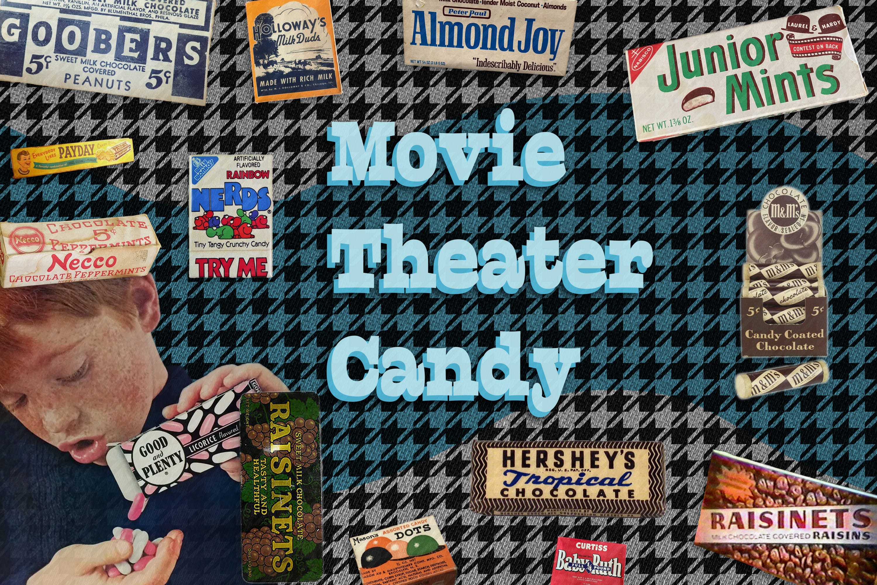 A Nostalgic Look Back At Movie Theater Candy + Concession Stands