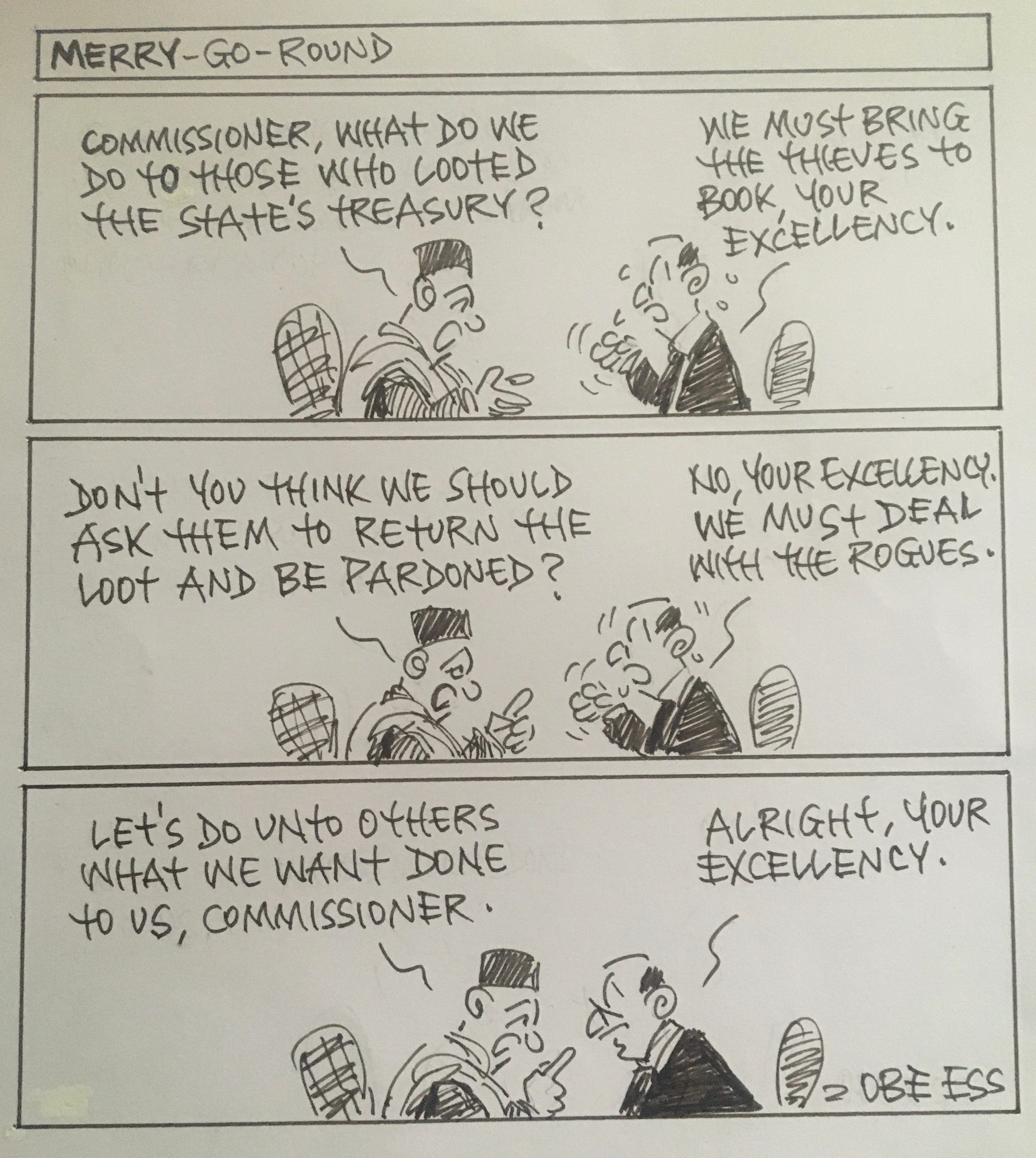 Merry-go-round - by Obe Ess - Obe’s Newsletter