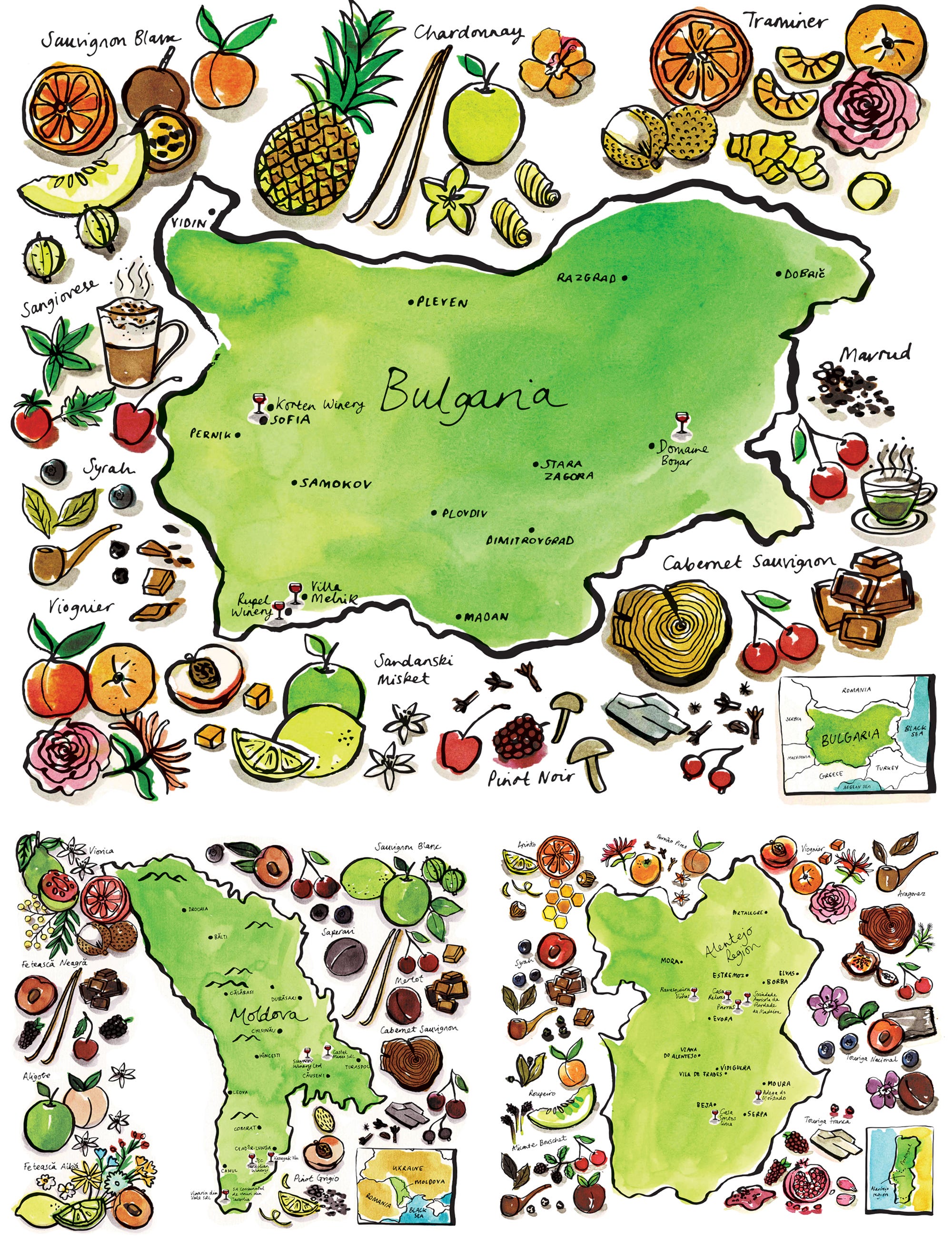 A month or so of maps - by Melanie Chadwick