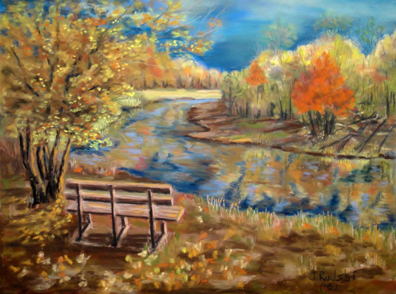 Autumn Sky - by Evan McDermod - Deeper Meaning