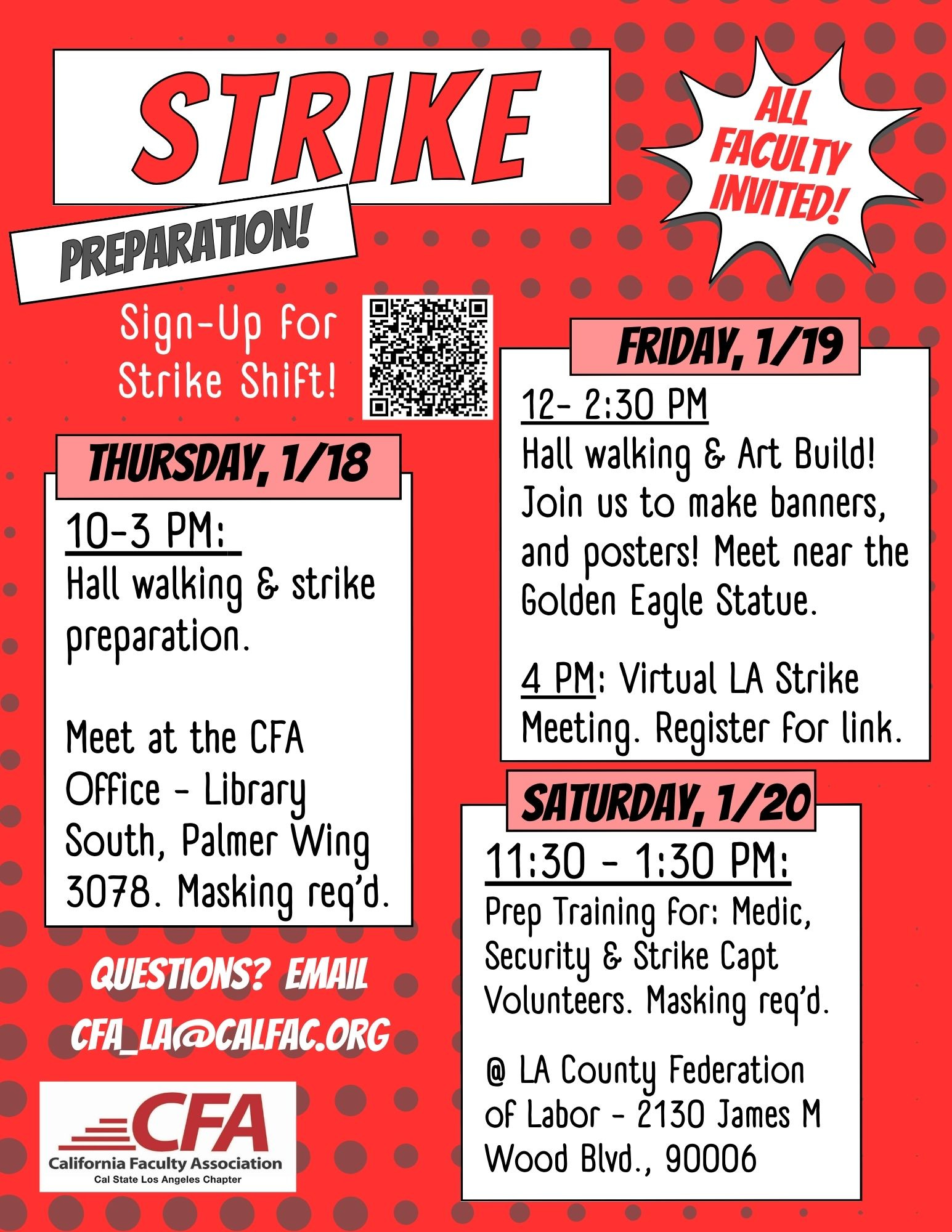 Semester starts tomorrow - it's time to STRIKE prep